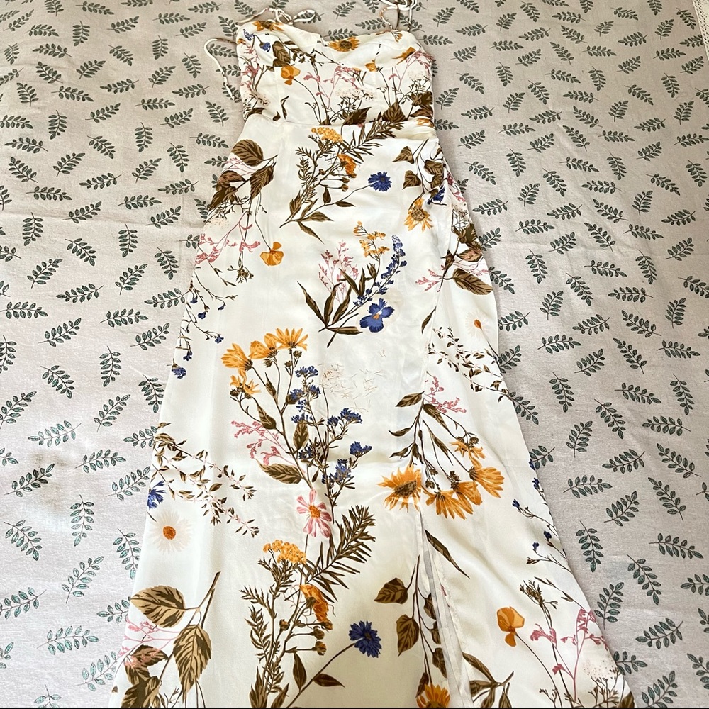 Reformation Kourtney Dress Frolic - Gem